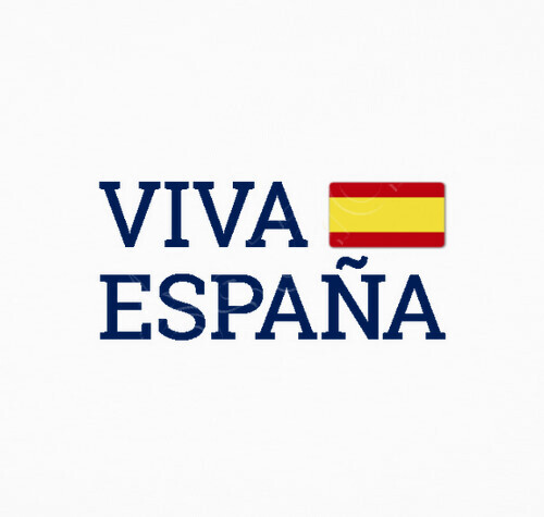 CAMISETA VIVA ESPAÑA HOMBRE LOGO AZUL | laTostadora CAMISETA VIVA ESPAÑA HOMBRE LOGO AZUL | laTostadora