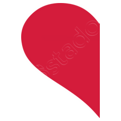Red left half heart t-shirt | tostadora Red left half heart t-shirt | tostadora