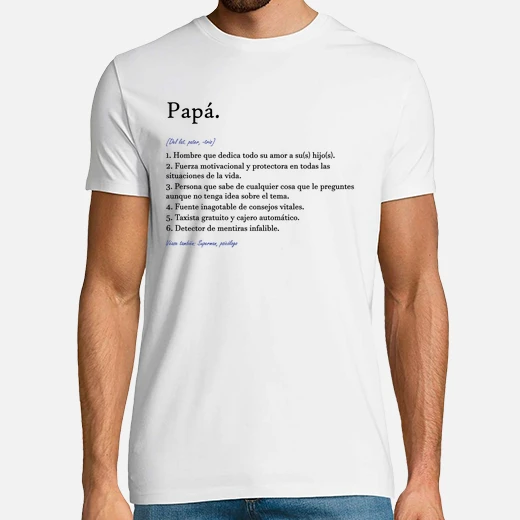 Camiseta Definici n De Pap En Negro LaTostadora Camiseta Definici n De Pap En Negro LaTostadora